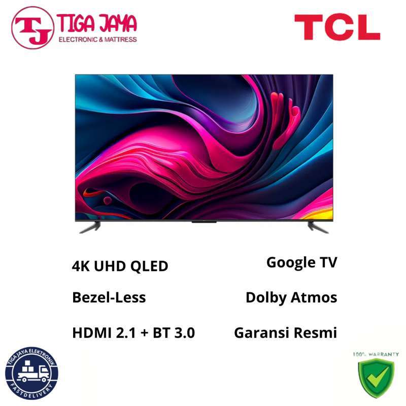 Jual TCL 50Q6 QLED 4K GOOGLE TV 50 INCH 2023 DOLBY ATMOS 50Q6 di Seller ...