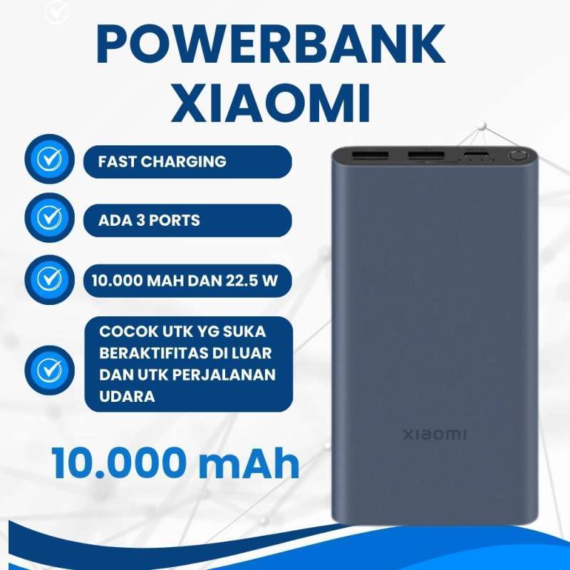 Powerbank Xiaomi Mi Power Gratis Ongkir 🔥 Harga Murah Juni 2026