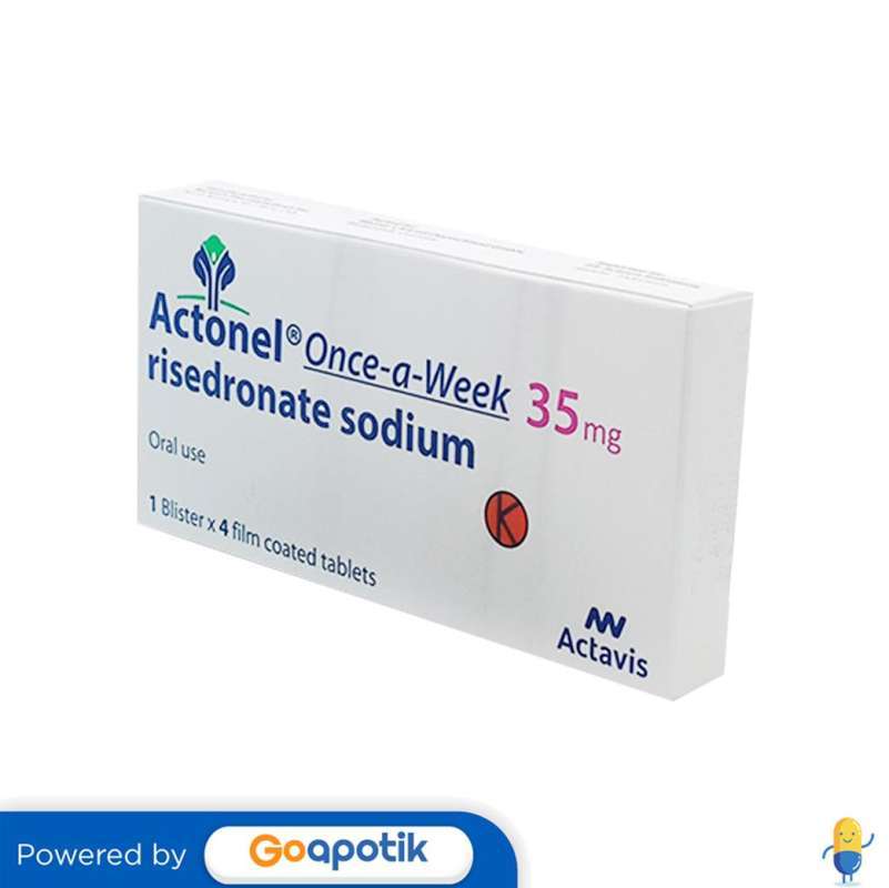 Jual ACTONEL 35 MG BOX 4 TABLET di Seller Apotek Madani Farma Tambun ...