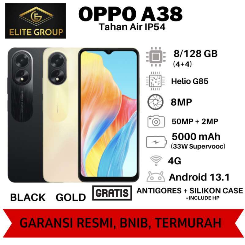 Jual Spesifikasi Oppo A38 Ram 8 Spesifikasi Original, Murah & Diskon Harga Juli 2024 | Blibli