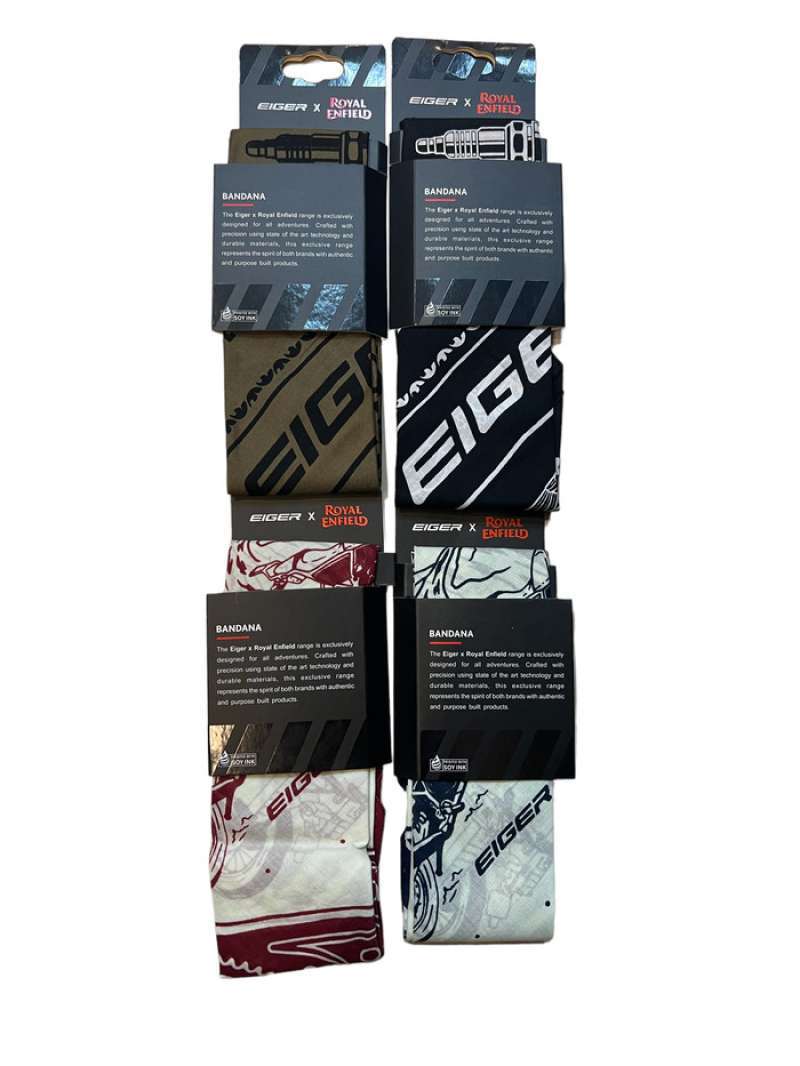Promo Eiger X Royal Enfield Exre Bandana Original - Bandana Motor Katun ...