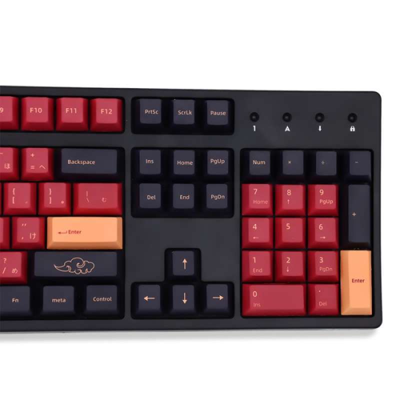 Promo GMK RED SAMURAI CLONE KEYCAPS PBT CHERRY PROFILE JAPAN ROOT ...