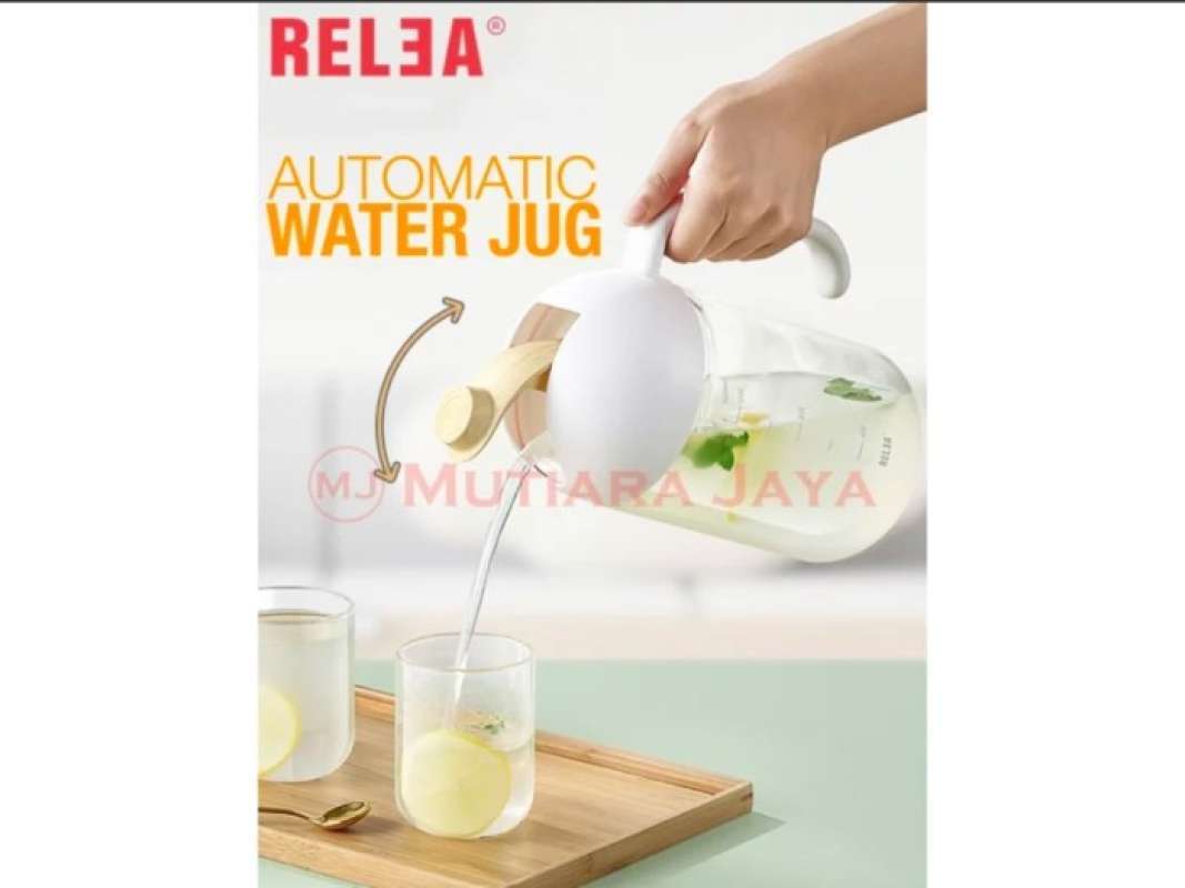 Promo Relea Botol Pitcher Teko Air Minum Water Jug 2L Kaca Diskon 26% ...