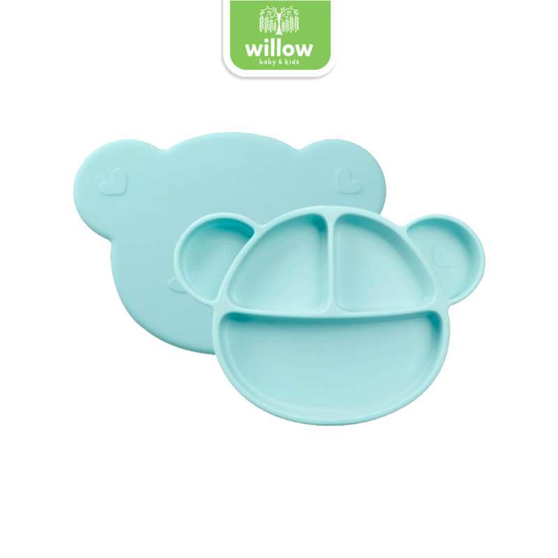 Jual Alat Makan Bayi - Grosmimi Little Silcone Suction Food Plate Baby ...