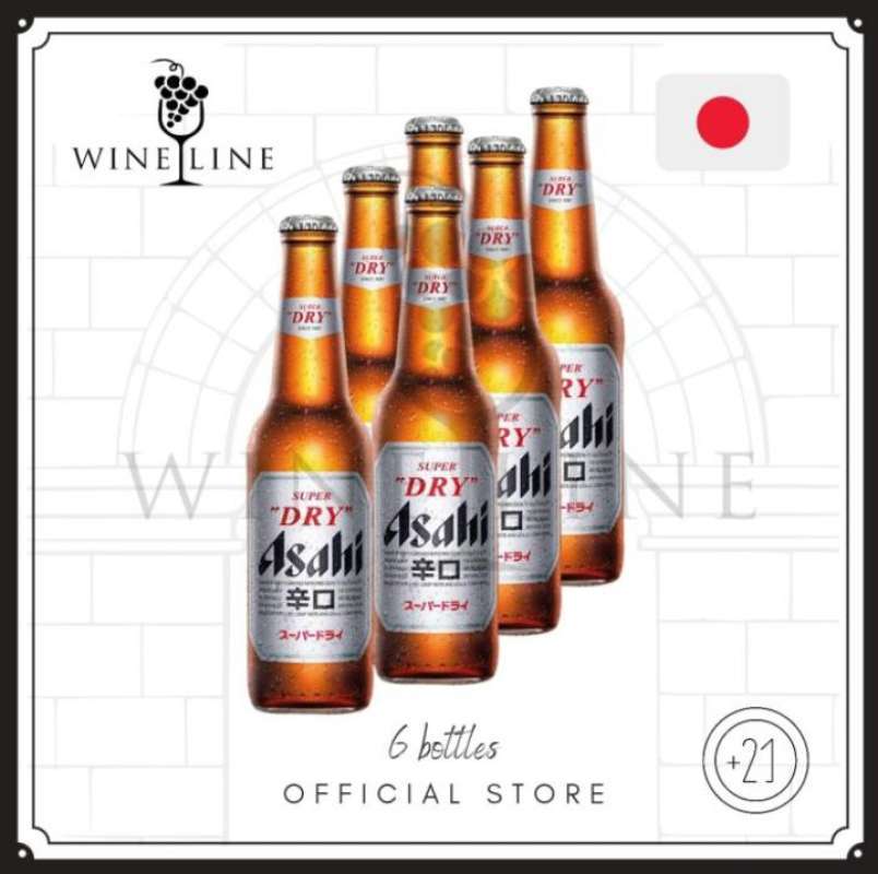 Jual ASAHI Super Dry Beer 330mL 6 Bottle di Seller WL Kuningan - WL Kun ...