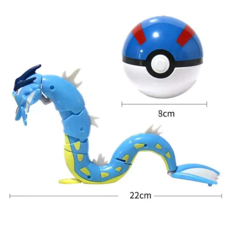 Jual Toys Apolo Pokemon Transform Figure & Ball - Gyarados Di Seller ...