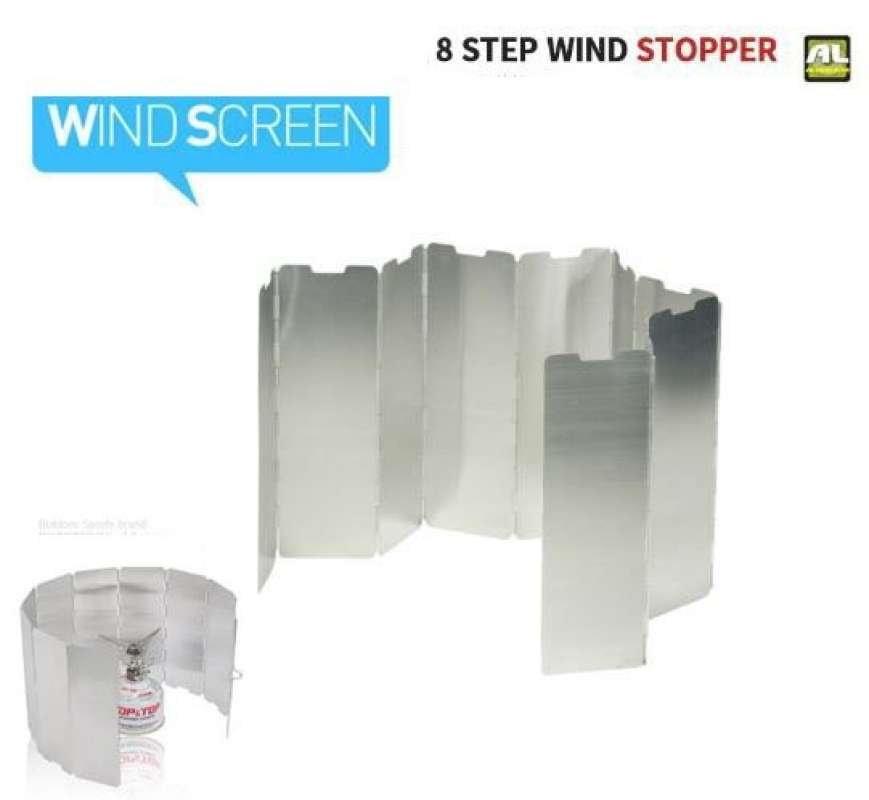 Jual Katla Wind Shield Penahan Angin Pelindung Api Kompor Anti Badai ...