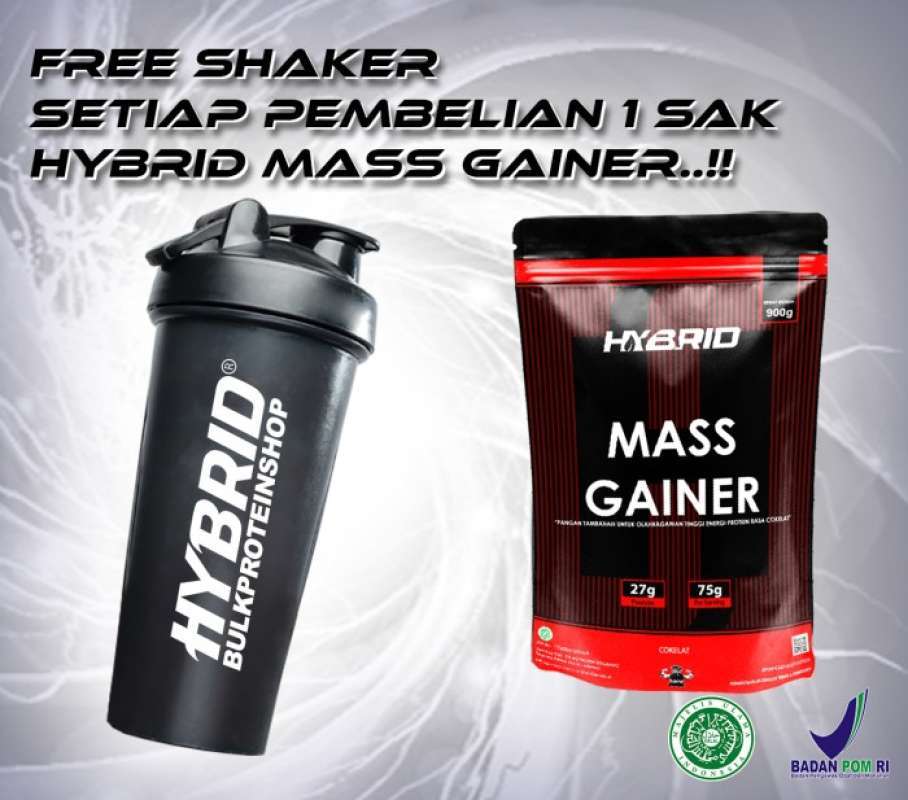 Promo Hybrid Mass Gainer 6 Lbs (2700 Gram) Promo (halal & Bpom) Diskon ...