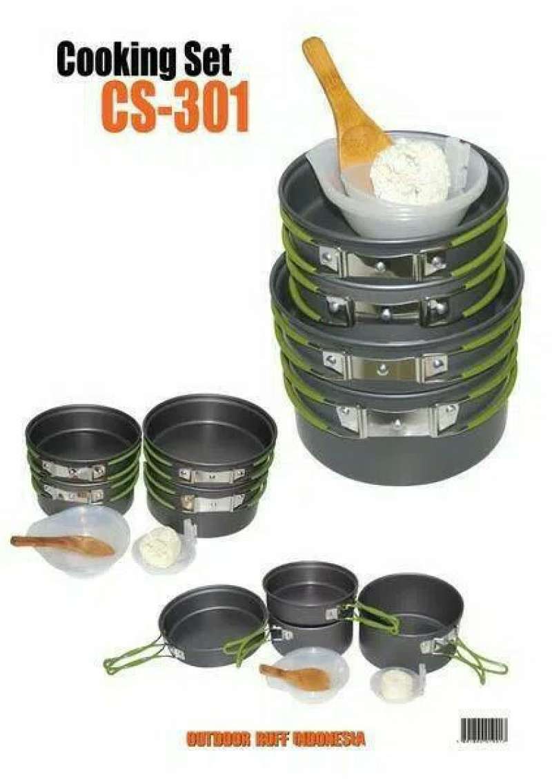 Promo Nesting Cooking set DS-301 camping not eiger rei trangia Diskon 9 ...