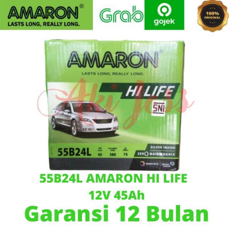 Promo AKI MOBIL NISSAN GRAND LIVINA NS60L 55B24L AMARON HI LIFE 12V 45AH Diskon 28% di Seller ...