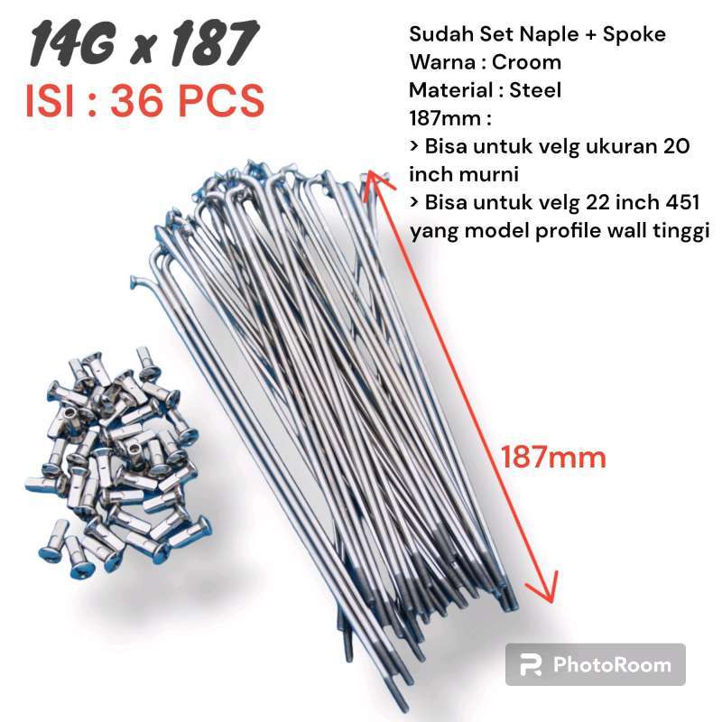 Jual Velg Sepeda Lipat Alloy BMX Mini 20 inch Rims Seli Velg Sepeda ...