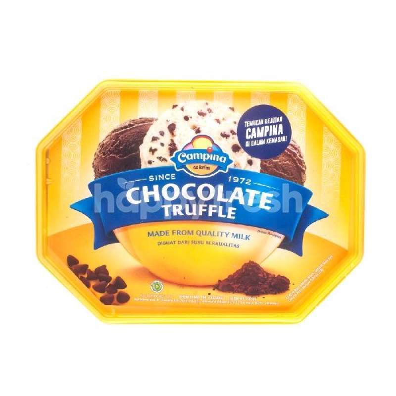 Jual Campina Ice Cream Neapolitan, Chocolate Truffle, Vanilla 700 Ml Di ...