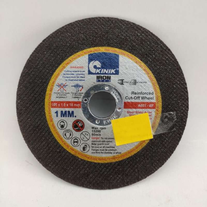 Jual 4 Inch / Kinik Mata Gerinda Batu Wheel Cutting Resibon Potong Di ...