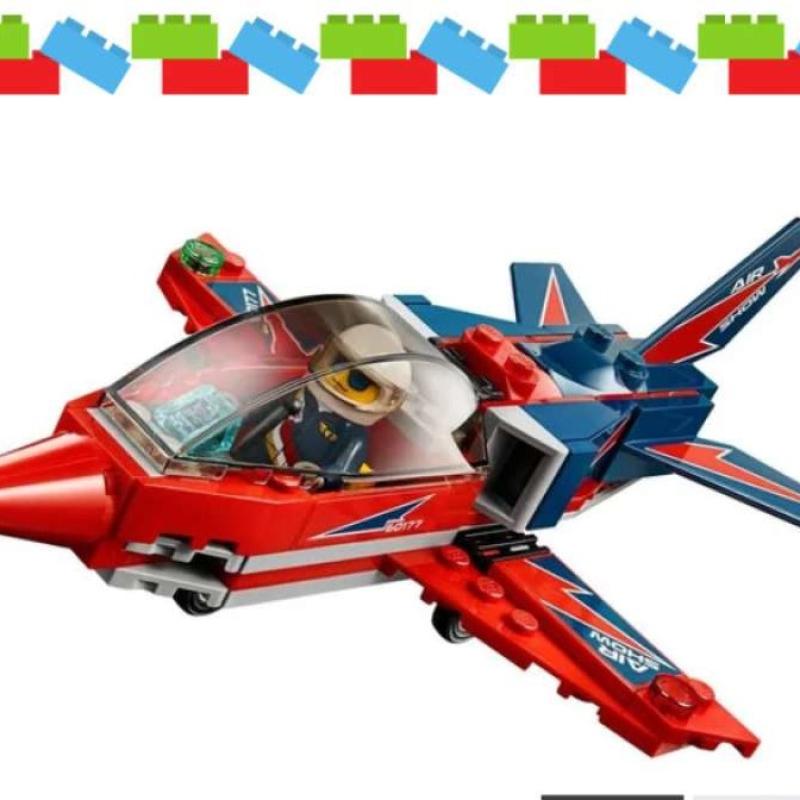 Promo Lego City 60177 Airshow Jet Diskon 50% Di Seller Gani12 - Kedoya ...