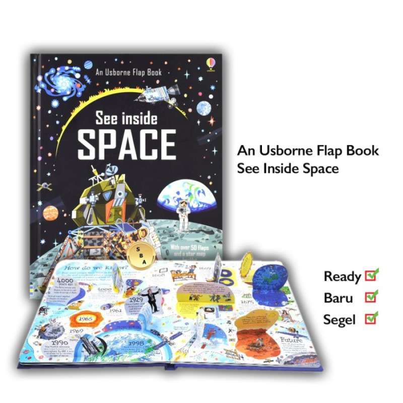 Jual Buku Usborne See Inside Lift The Flap Book Collection - Space di ...