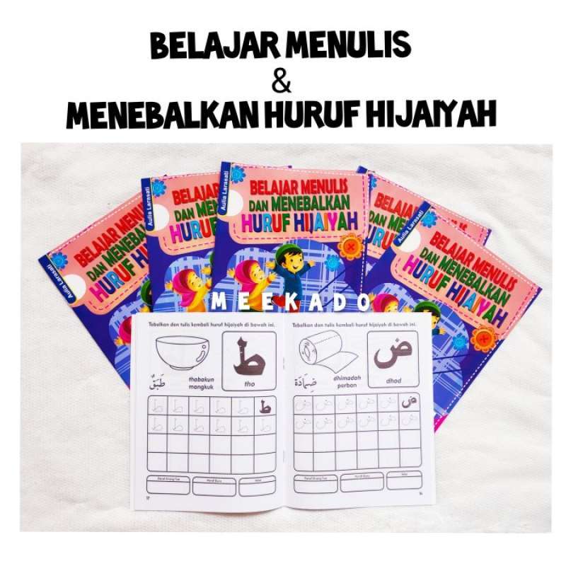 Promo Buku Belajar Menulis Dan Menebalkan Huruf Hijaiyah Diskon 23% Di ...