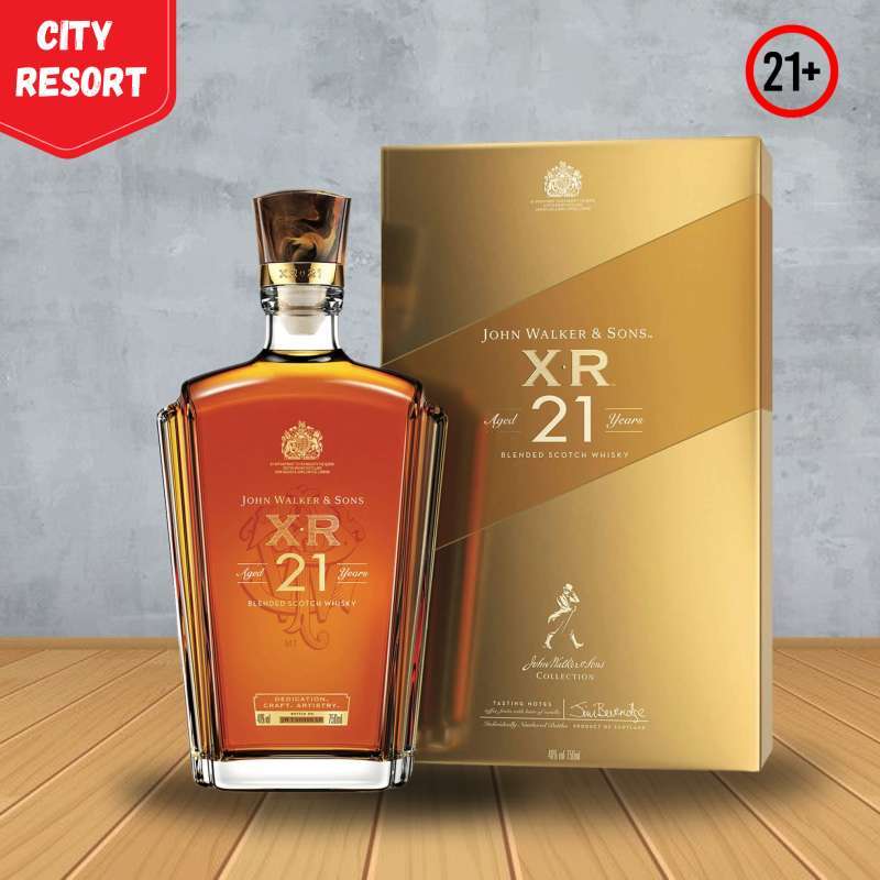 Jual Johnnie Walker Xr 21 Years Old Blended Scotch Whisky 750ml Di Seller Bottle Union City ...
