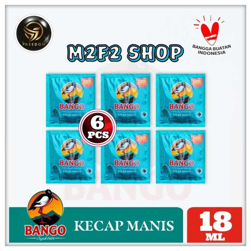 Promo Bango Kecap Manis Original Sachet - 18 Ml (kemasan 6 Pcs) Diskon ...