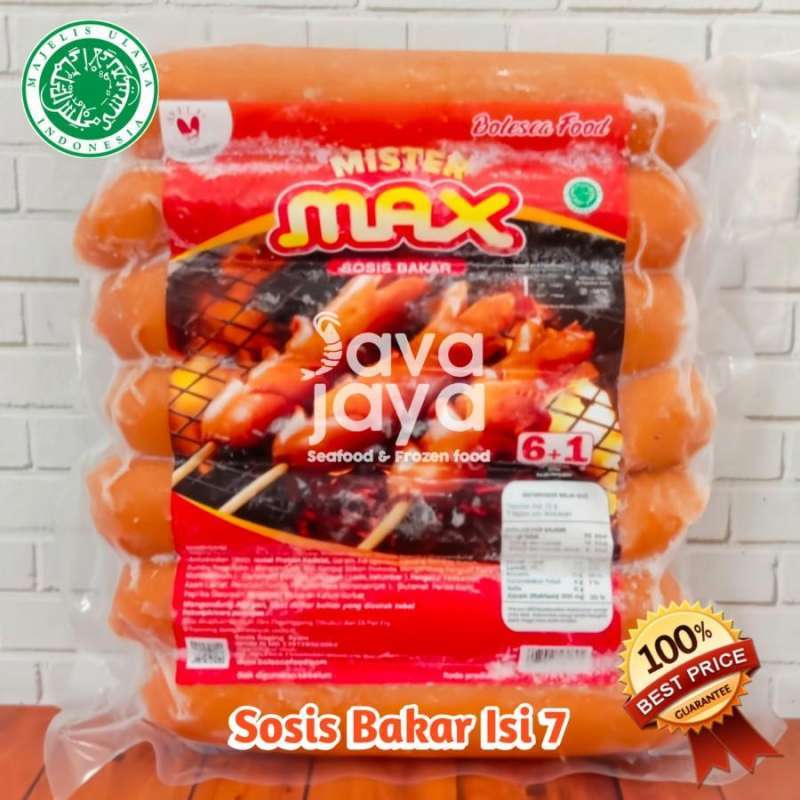 Mister Max Sosis Bakar Ayam 500 Gr Gratis Ongkir 🔥 Harga Murah Juni 2026