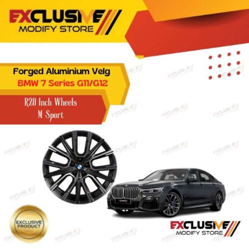 Jual VELG FORGED ALUMINIUM BMW 7 SERIES G11/G12 M SPORT R20 INCH WHEELS ...