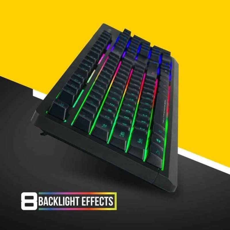 Promo Armaggeddon AK666 Kalashnikov Spill Proof Backlit Gaming Keyboard ...