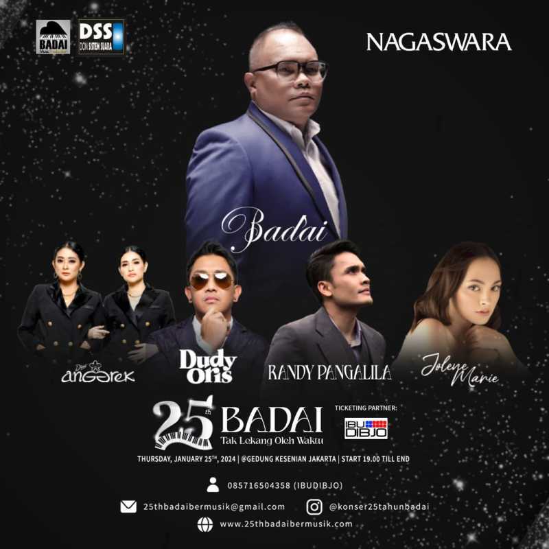 Badai 25th Tak Lekang Oleh Waktu: Harga Tiket hingga Line Up! - Blibli ...