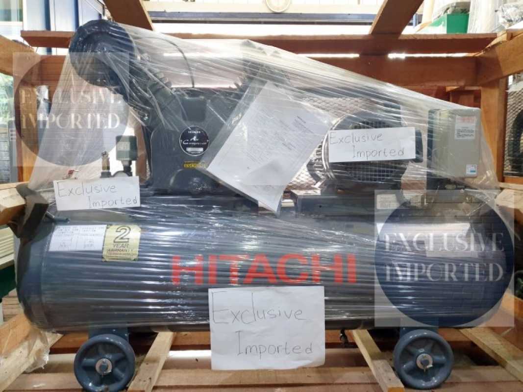 Promo Kompresor Air Compressor Hitachi Bebicon 7.5 hp 3phase luar ...