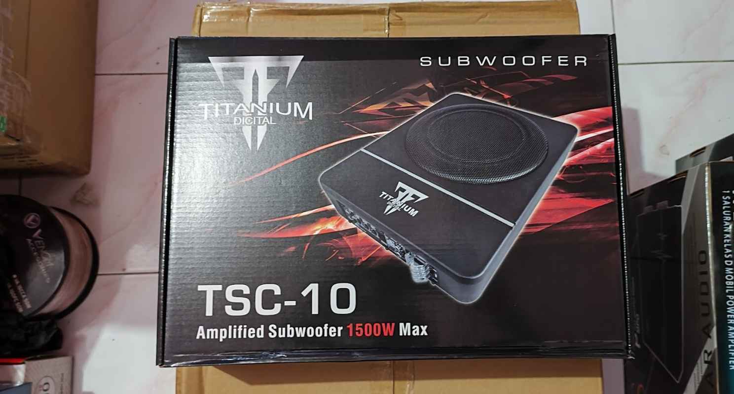 Jual Subwoofer Kolong Titanium 10inch Di Seller Duta Audio - Pradah ...