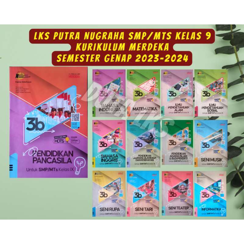 Promo Buku Lks Putra Nugraha Smp/mts Kelas 9 - Kurikulum Merdeka Genap 2023/2024 - Pancasila ...