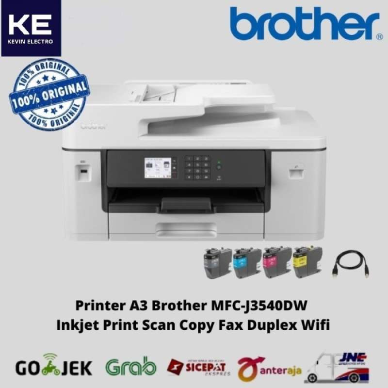 Jual Printer A3 Brother Mfc-j3540dw Inkjet Print Scan Copy Fax Duplex Wifi Di Seller Bogatyy ...