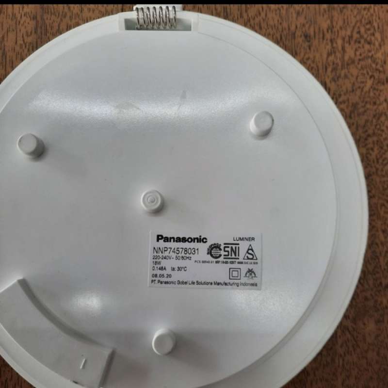 Promo Panasonic Downlight Led Panel 18w 18 Watt Putih Diskon 32% Di ...