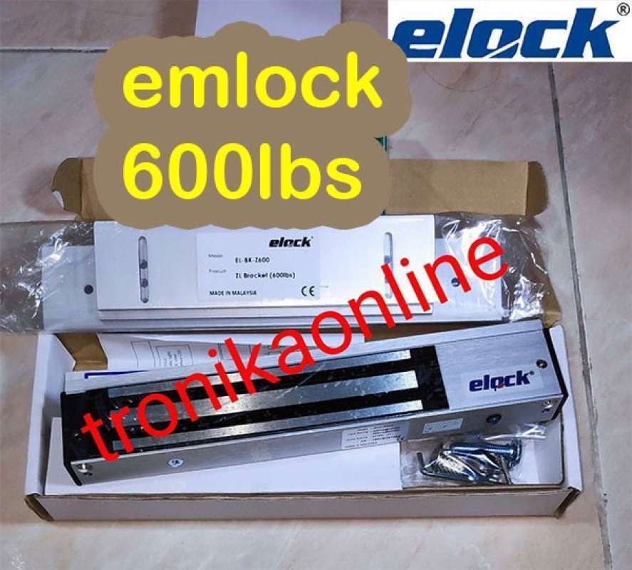 Promo ELOCK 600lbs with Bracket ZL Electronic Magnetic Lock emlock ada ...
