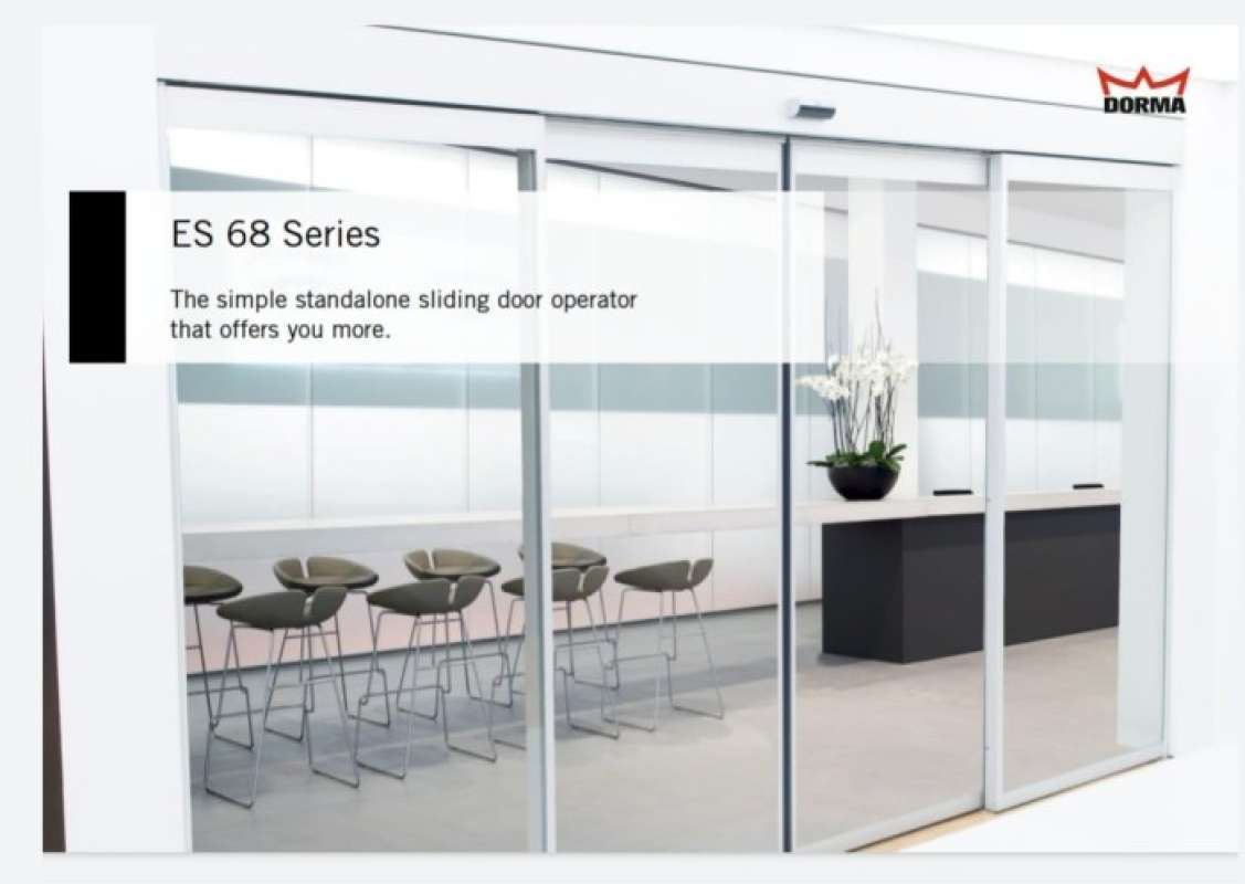 Promo PINTU AUTOMATIC / PINTU OTOMATIS SLIDING DORMA ES-68-DOUBLE ...