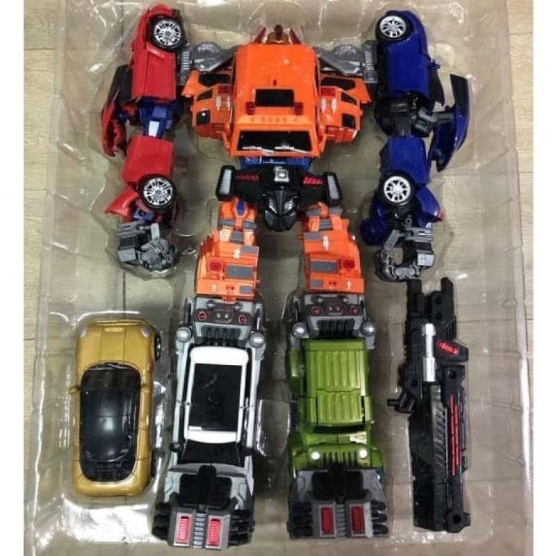 Jual Weijiang Transformers Throttlebot - Robot Adjustment Car Team ...