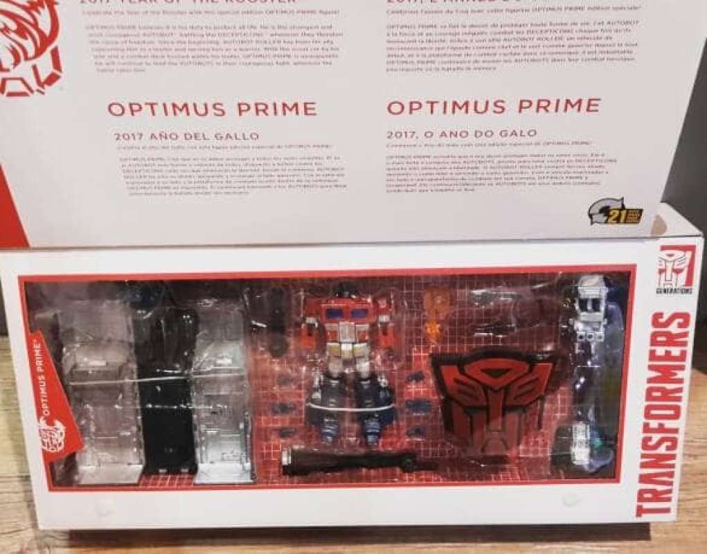 Jual Transformers Generations Hybrid Platinum Year Rooster Optimus ...