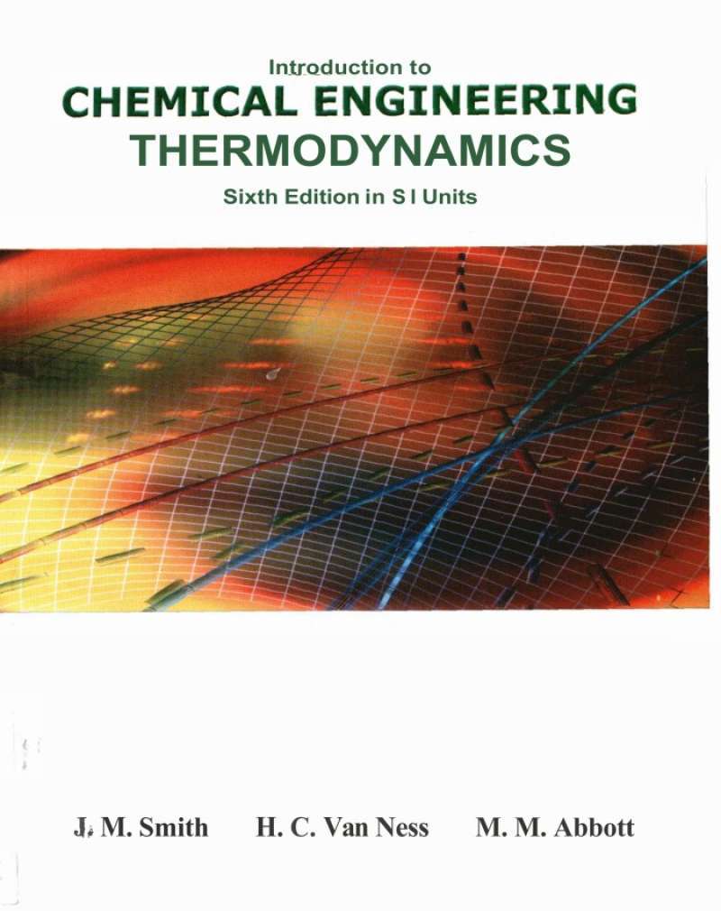Promo Book Introduction To Chemical Engineering Thermodynamics Diskon ...