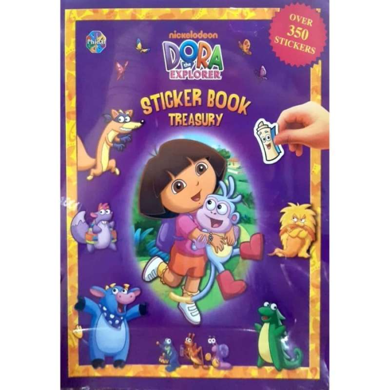 Promo Sticker Book Treasury - Nickelodeon Dora The Explorer Diskon 23% ...