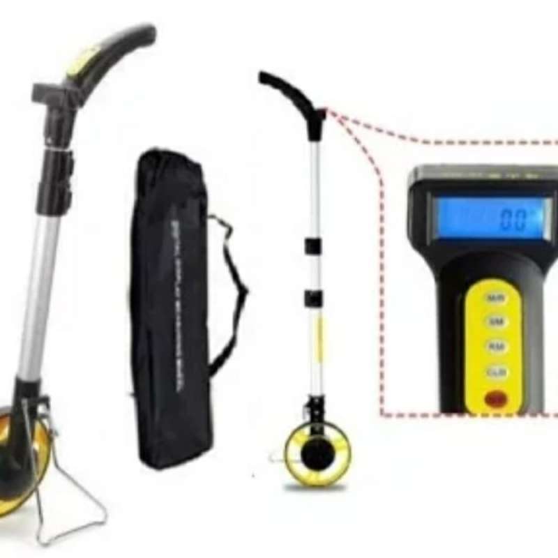 Promo Measuring Wheel Digital QLDZ01 Meteran Roda Meteran Dorong ...