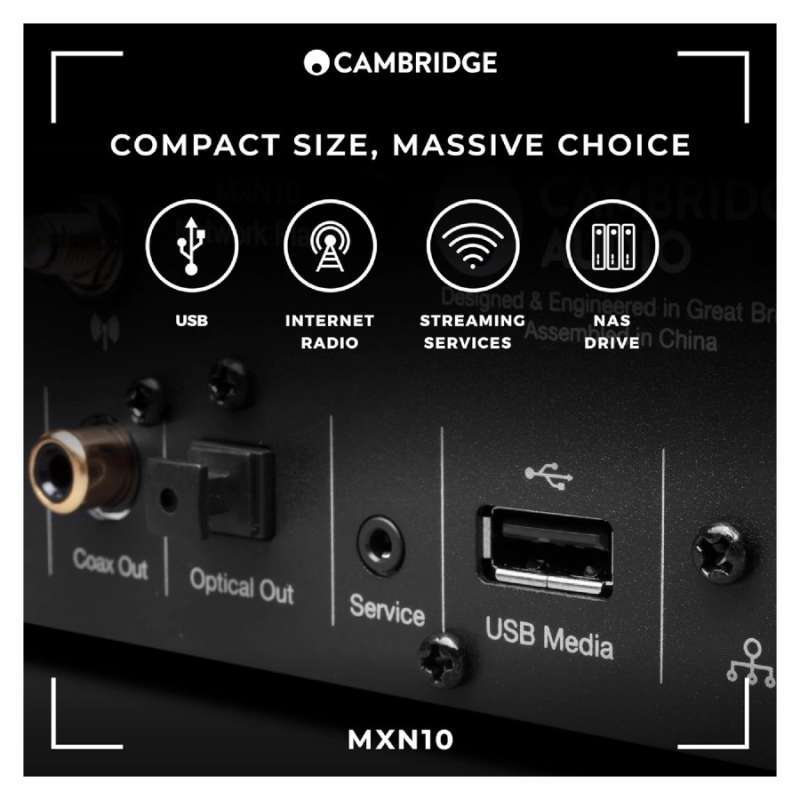 Jual Cambridge Audio MXN10 / MXN 10 Hi-Res Network Audio Player ...