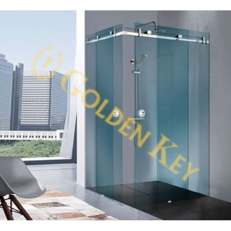 Promo Rel Pintu Kaca Sliding Shower Glass Door Davinci SS02 SS 02 ...