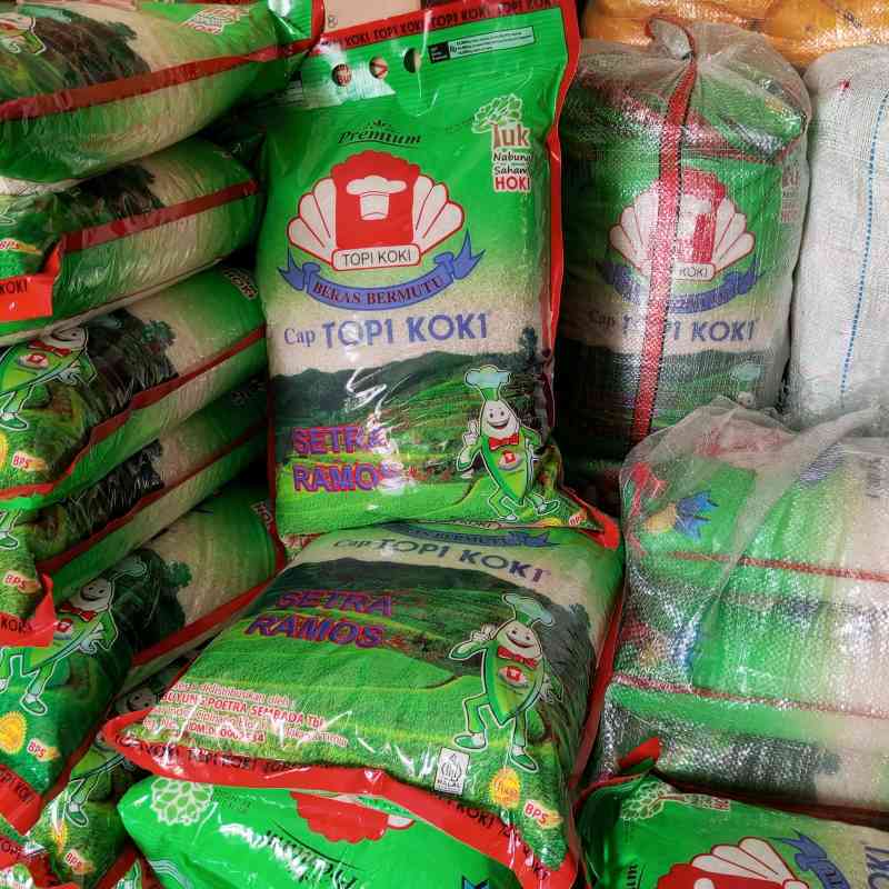 Jual beras topi koki 5kg di Seller Ekarafanda store - Ekarafanda store ...