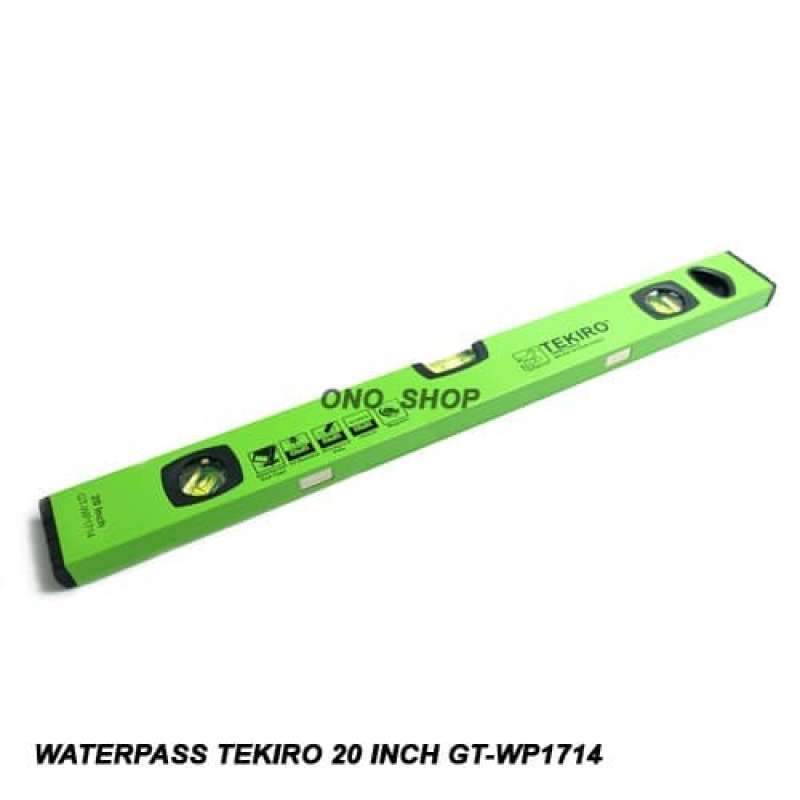 Promo Waterpass Tekiro 20 Inch - 50 cm - GT-WP1714 Diskon 23% di Seller ...