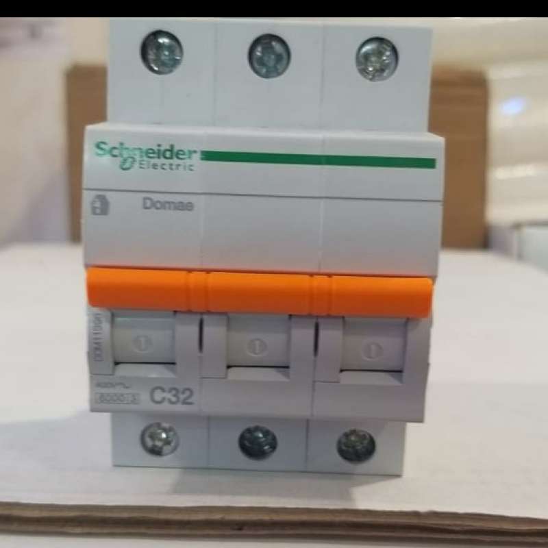 Promo MCB 32 ampere 3 phase Domae SCHNEIDHER Diskon 23% di Seller Lixia ...