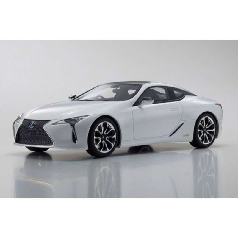 Promo 1/18 KYOSHO LEXUS LC500 WHITE / RED DIECAST MINIATUR NOT AUTOART ...