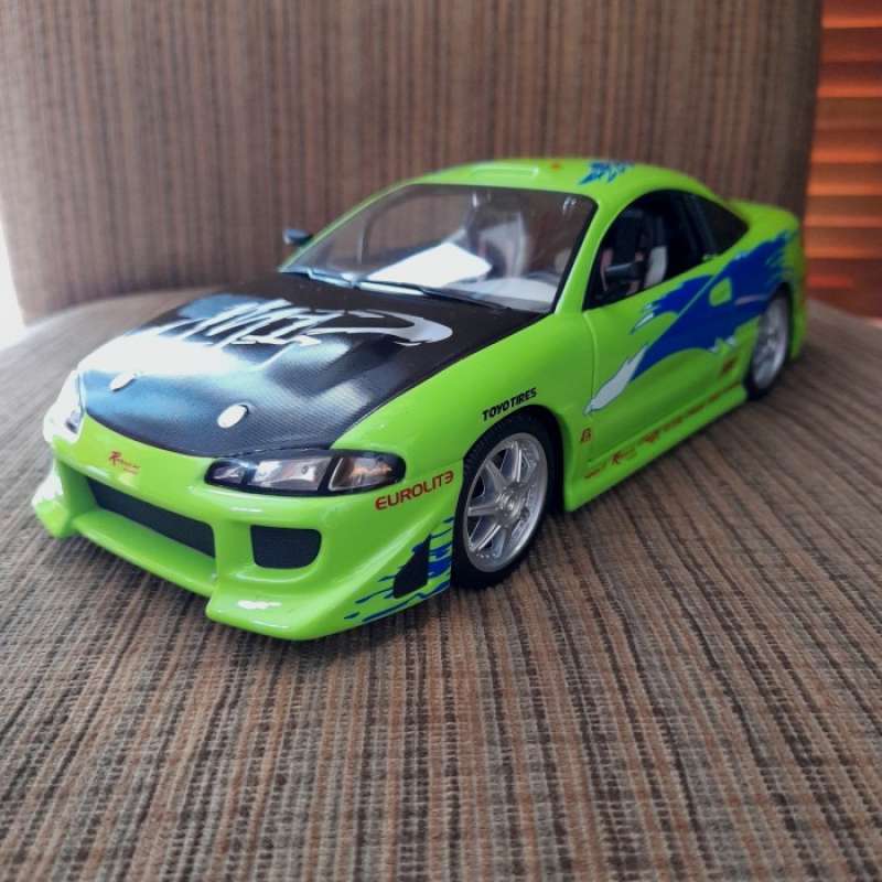Promo 1:18 Fast and Furious Brian's Mitsubishi Eclipse Diskon 23% di ...
