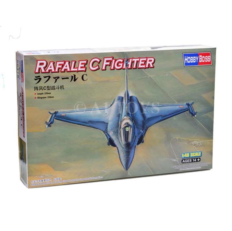 Promo Model Kit miniatur pesawat Dassault Rafale C Hobby 32 cm 1:48 ...