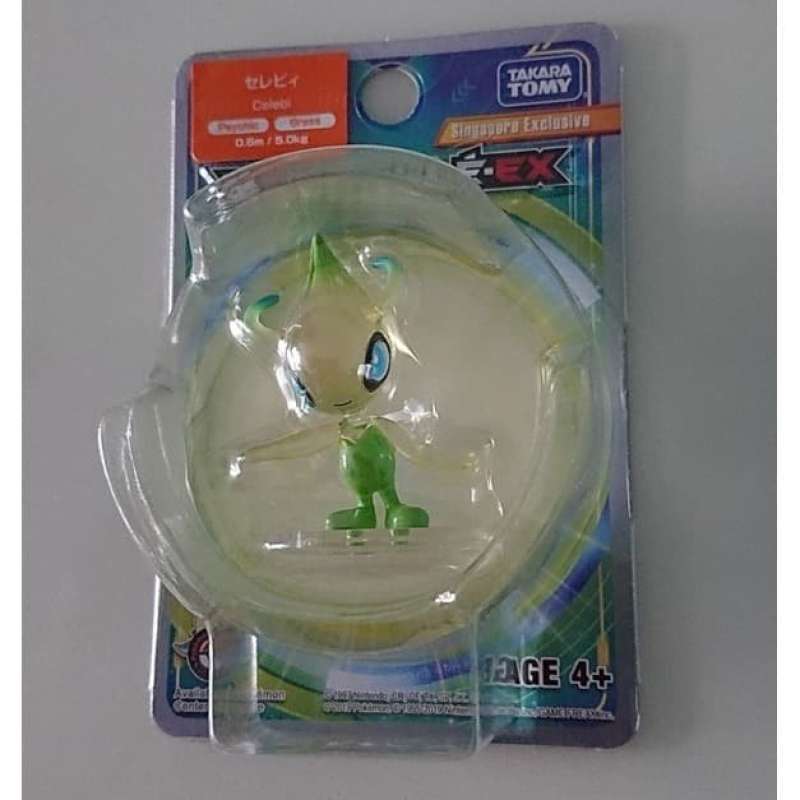 Promo Takara Tomy Moncolle Pokemon Celebi Figure Singapore Exclusive ...
