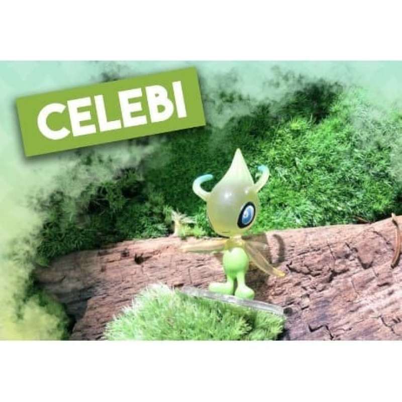 Promo Takara Tomy Moncolle Pokemon Celebi Figure Singapore Exclusive ...