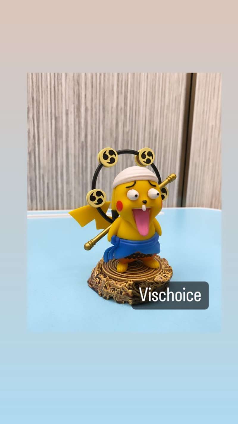 Jual One Piece Enel Pikachu Pokemon Action Figure Mugiwara Luffy Zoro ...