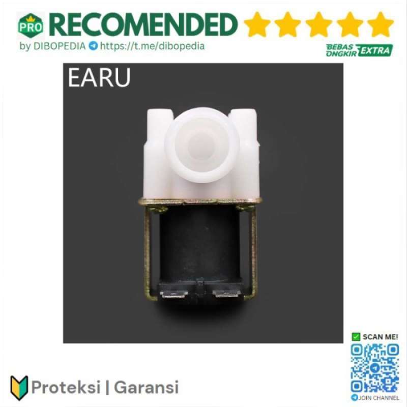Promo EARU Electric Solenoid Water Valve Pneumatic Pressure 220V - FCD ...
